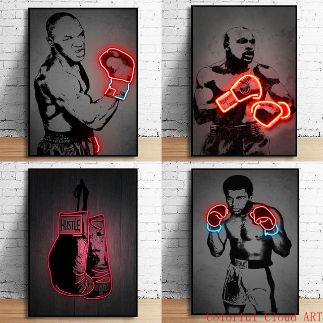 Muhammad Ali Boxing Gloves Drawing