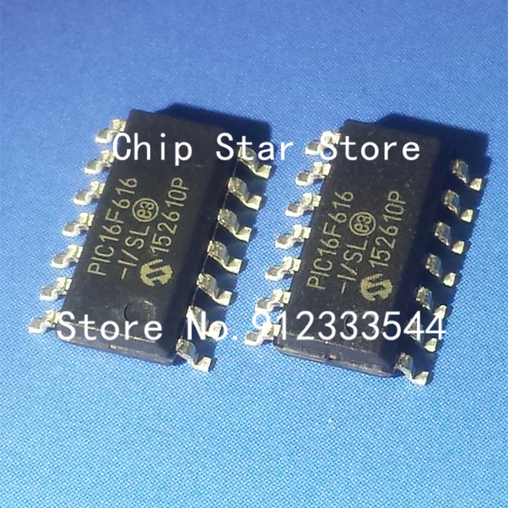 20pcs/Lot PIC16F616 I/SL PIC16F616 SOIC14 8Bit Microcontrollers MCU 100%New And Original ...