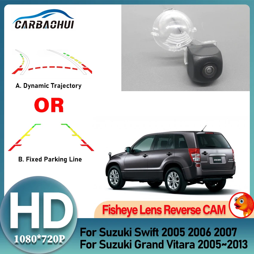 Night Vision Car Reverse Backup Rearview Parking Rear View Camera HD ...