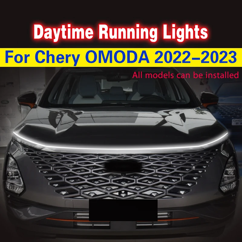 1Pcs LED Daytime Running Lights For Chery OMODA 2022-2023 Waterproof ...