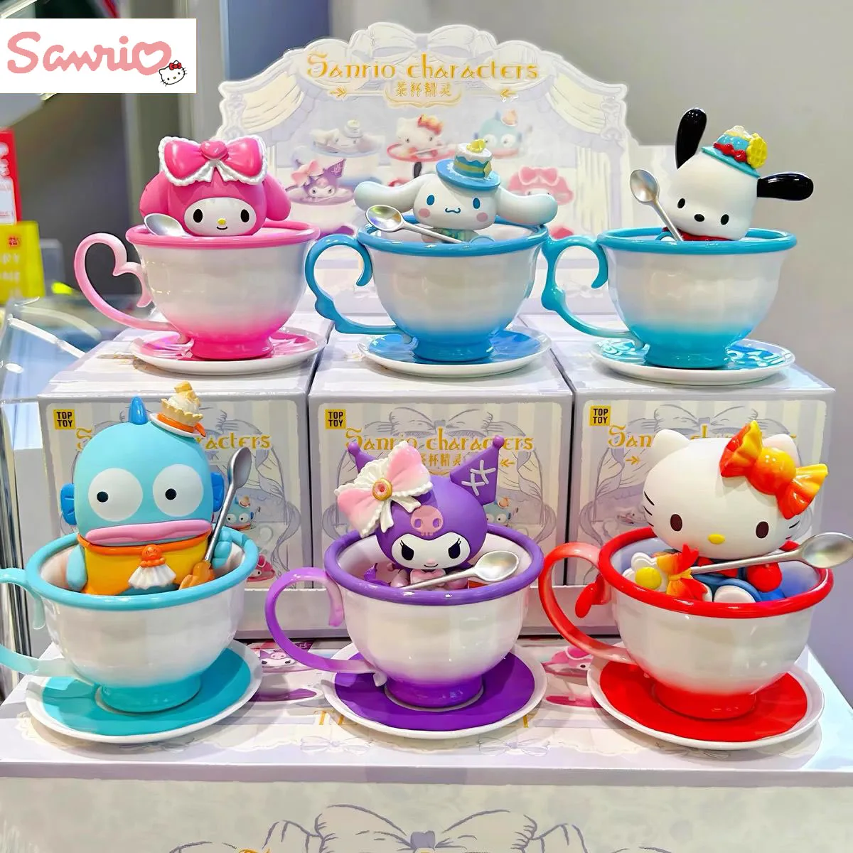 Sanrio-Hello-Kitty-Tea-Cup-Elf-Series-Blind-Box-Kuromi-My-Melody ...