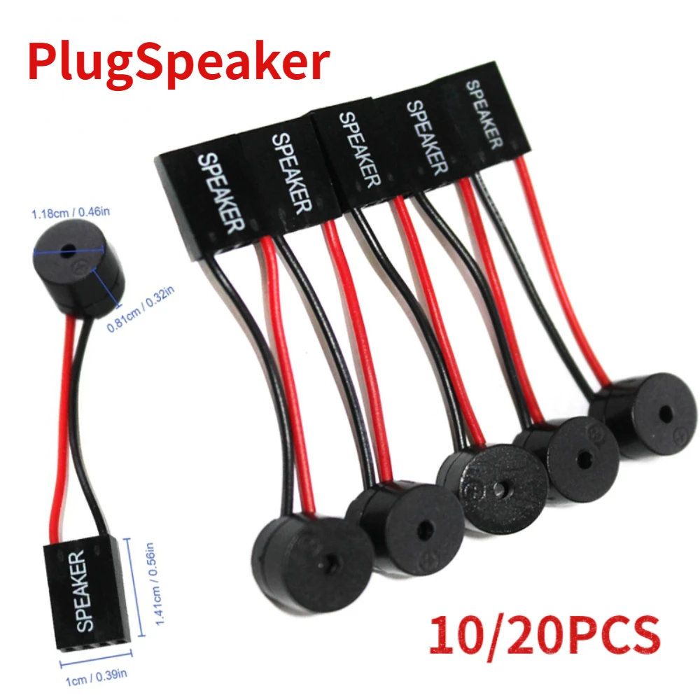 10-20pcs-Mini-Plug-Speaker-Miniature-Speaker-Kit-for-PC-BIOS ...