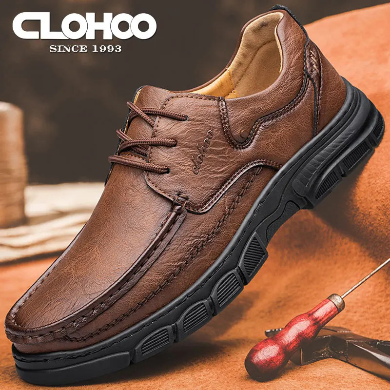 CLOHOO-Handmade-Shoes-Breathable-Casual-Leather-Shoes-Men-s-Loafers ...