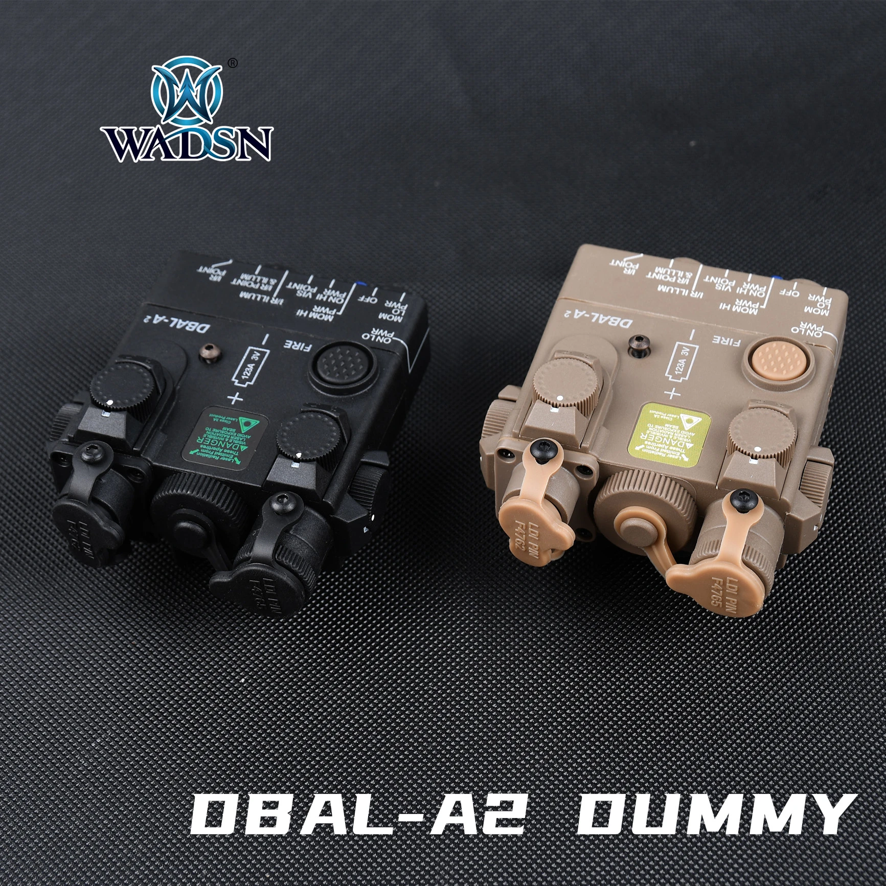 WADSN PEQ NGAL DBAL A2 Dummy Sight Laser Plastic Nylon Box Model No ...