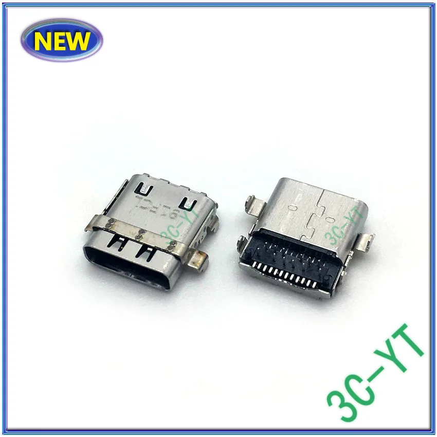 2PCS Type-C Jack USB Connector Socket Charging Port Power Plug For Dell ...