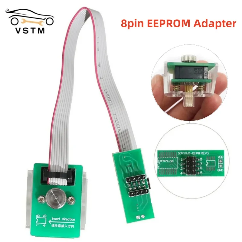 EEPROM-Adapter-8Pin-Line-Clip-Soic-8-sop8-test-clip-Socket-Clip-Eeprom ...