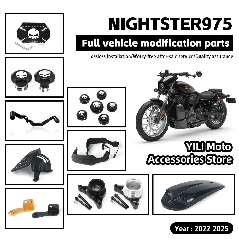 Brake enlargement seat for harley nightster 975 accessories 2022 2023 ...