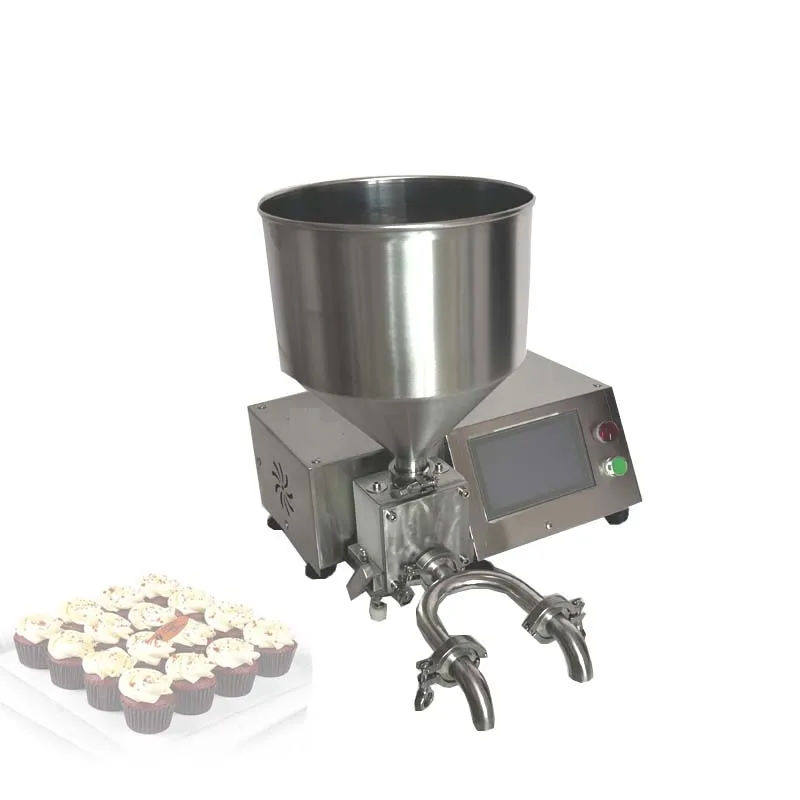 Automatic-Quantitative-Butter-Puff-Cake-Filling-Machine-Bread-Cream ...