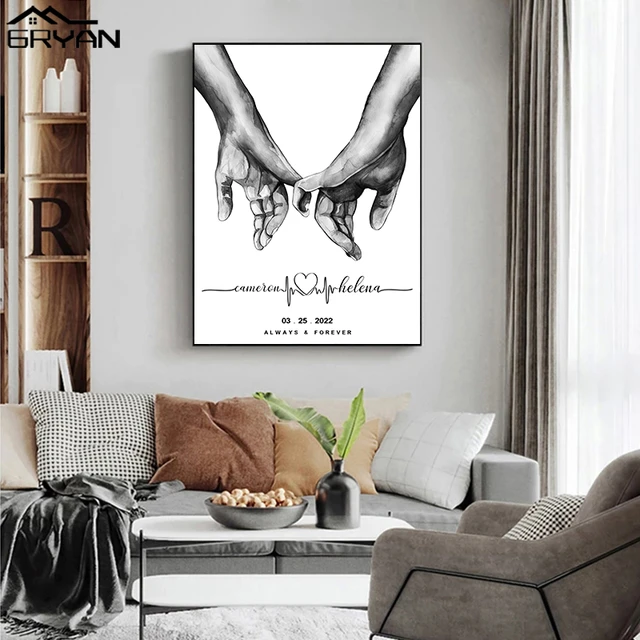 Personalized Canvas Prints For Couples