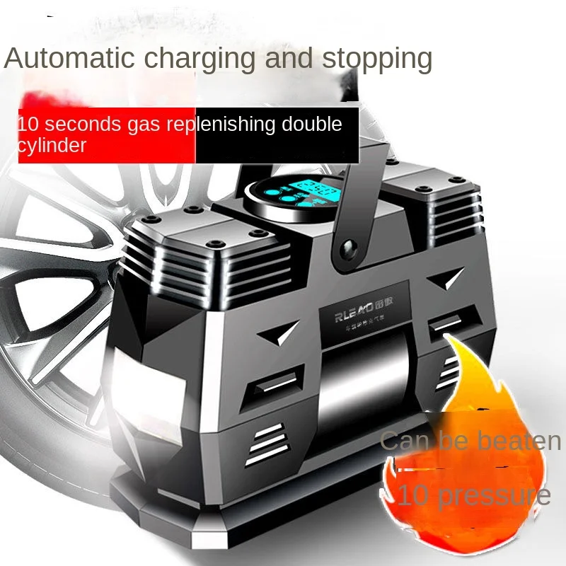 Vehicle-mounted-Air-Pump-Double-cylinder-High-voltage-Car-12V-High ...