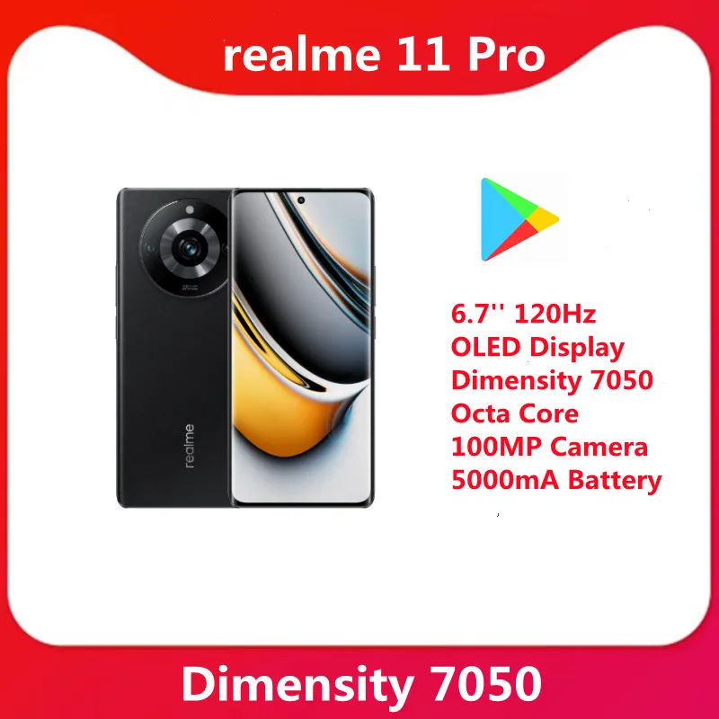 Realme 11 Pro 5g Smartphone 6.7'' 120hz Oled Display Dimensity 7050 ...