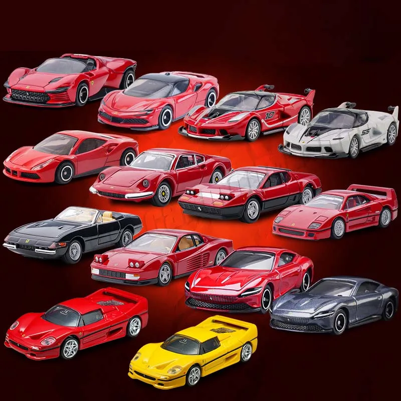 TOMICA-1-64-Ferrari-Series-Die-cast-Alloy-Car-Model-Toys-Collectible ...