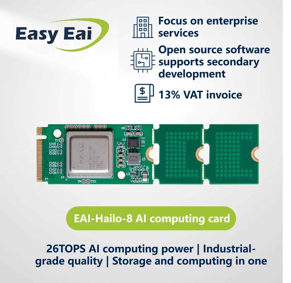 EASY-EAI-Hailo-8-AI-module-26TOPS-Industrial-grade-PCIE-Expansion ...