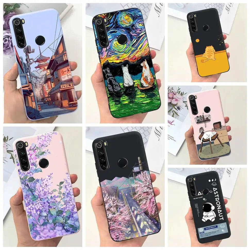 Dla Xiaomi Redmi Note 8T Etui Candy Painted Cover Dla Xiaomi Redmi ...