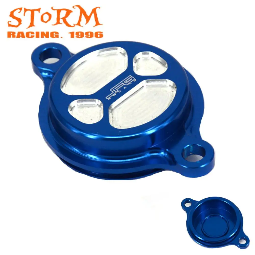 Billet-Engine-Oil-Plug-Filter-Cover-Cap-CNC-For-Yamaha-YZ250F-YZ450F ...