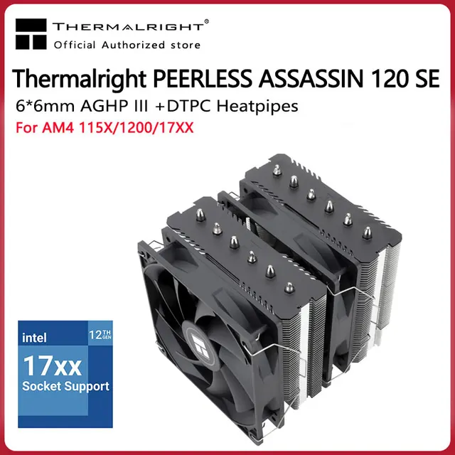 Thermalright PA120 SE ARGB Absolute Assassin AGHP GEN3 Anti-Gravity 6 ...