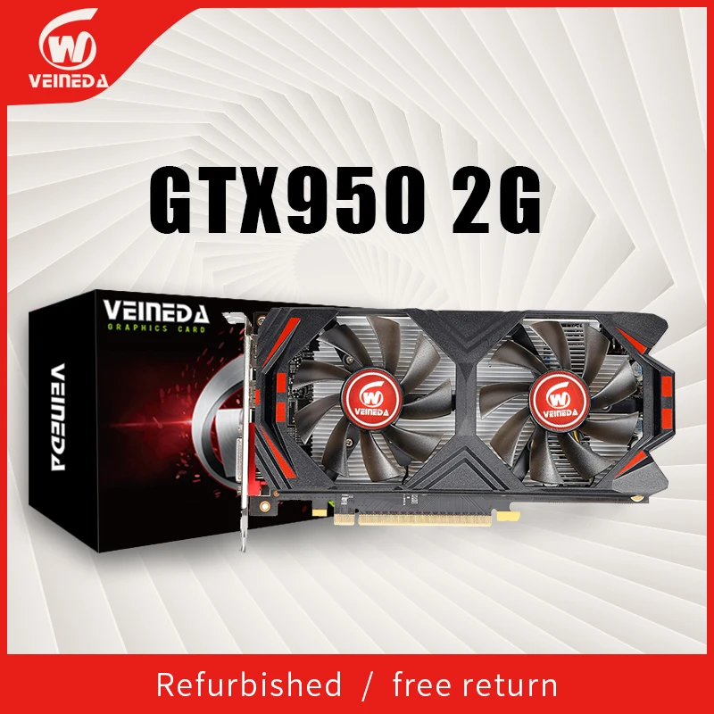 NEW GTX 750 Ti 2G VEINEDA Computer Video Card GDDR5 Graphics Cards For ...