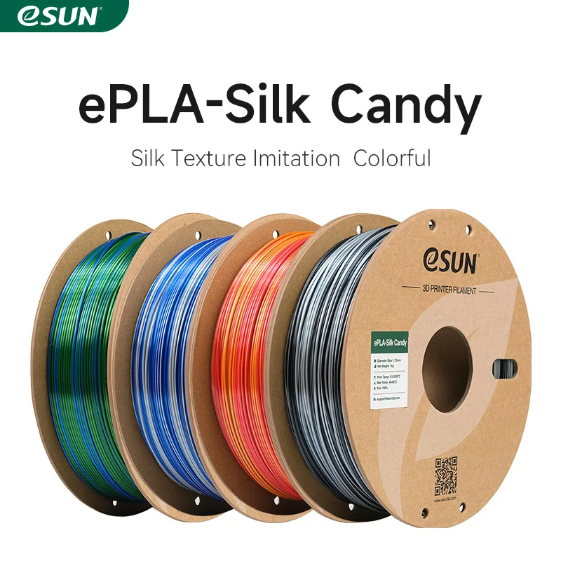 eSUN-Silk-Candy-PLA-Filament-1KG-1-75MM-Silky-Multicolored-3D-Printer ...