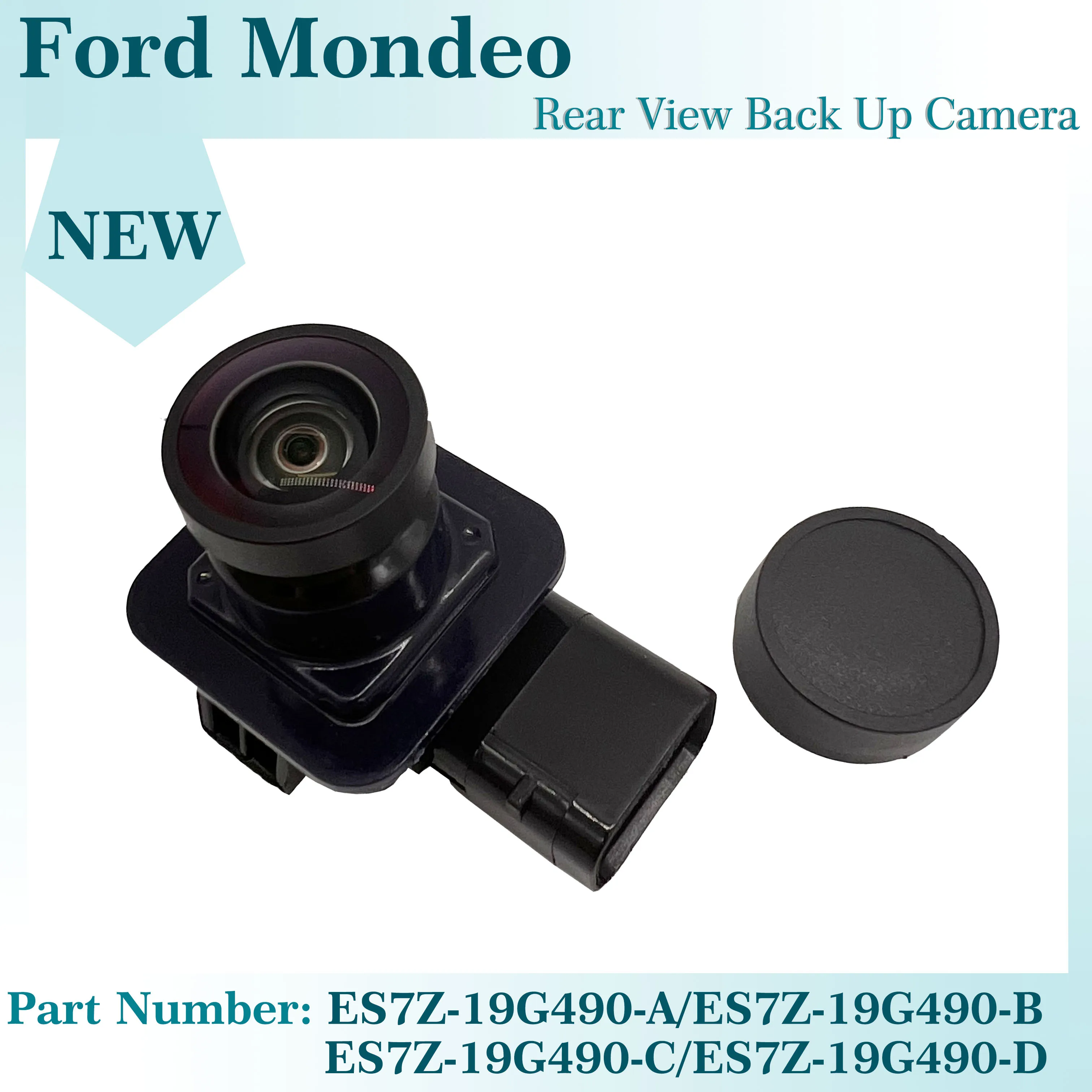 ES7Z-19G490-A Rear View Backup Camera For 2013-2016 Ford Fusion/ Mondeo ...