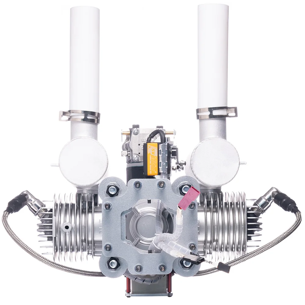 DLE120-Pro-120cc-Twin-Gas-Engine-with-Electronic-Ignition-and-Mufflers ...