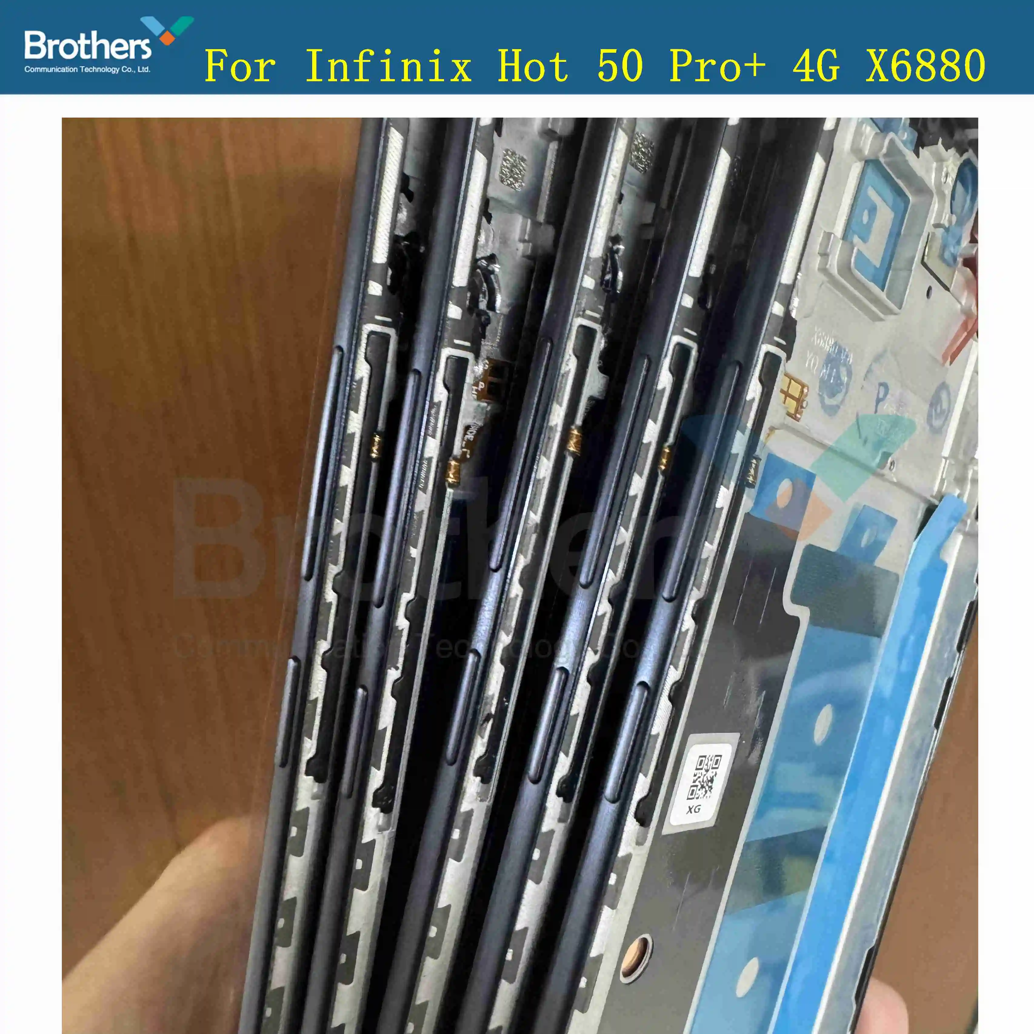 With Frame TFT No Fingerprint Function 6.78" For Infinix Hot 50 Pro+ 4G ...