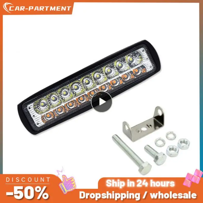 High-Power-Automobile-Led-Flat-Light-Superbright-Car-Lights-Yellow ...