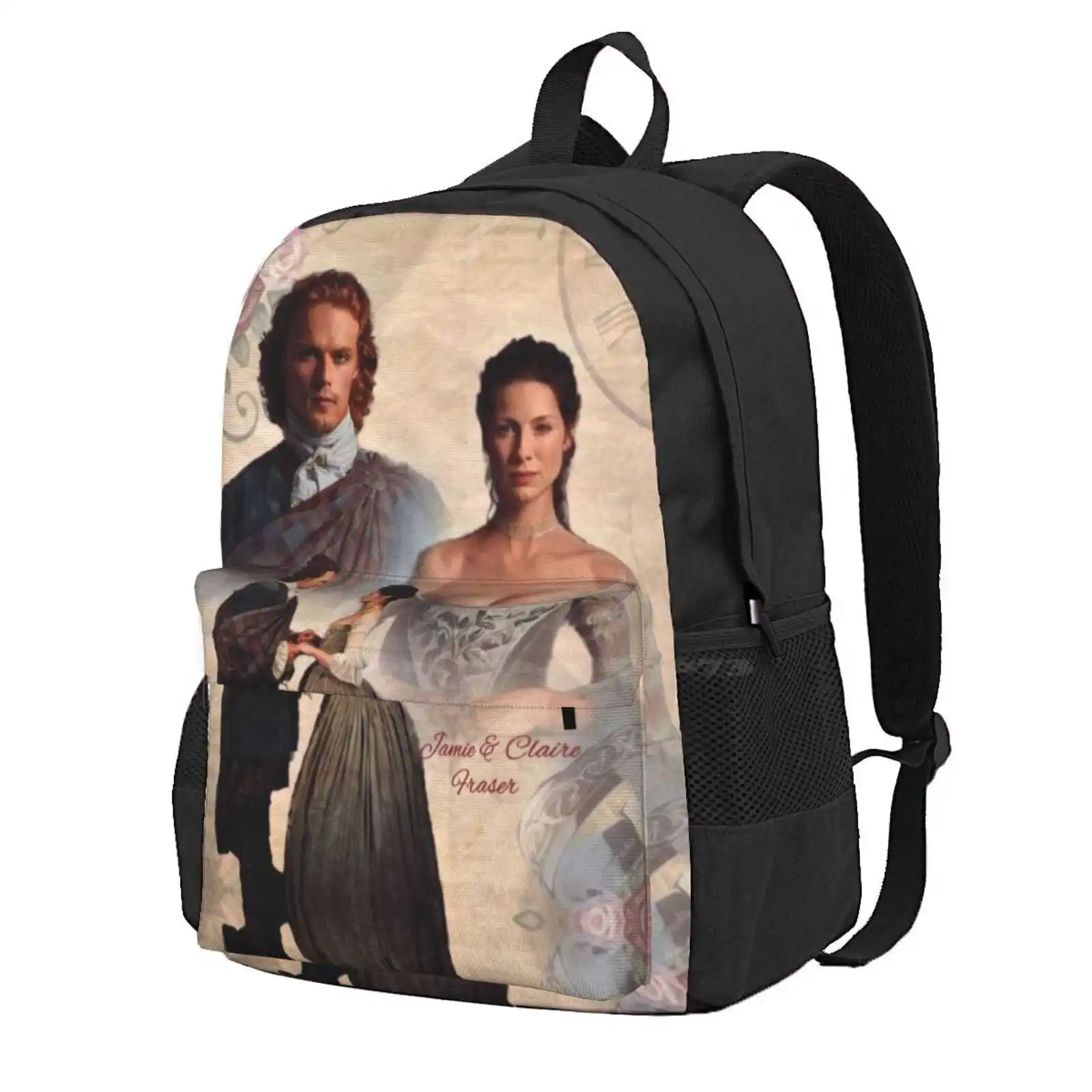 Jamie-And-Claire-Fraser-Outlander-Wedding-Hot-Sale-Schoolbag-Backpack ...