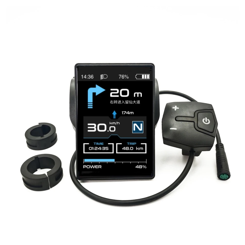 Bafang Motor Display EB04-CAN navegación de mapa Bluetooth para BBS01B ...