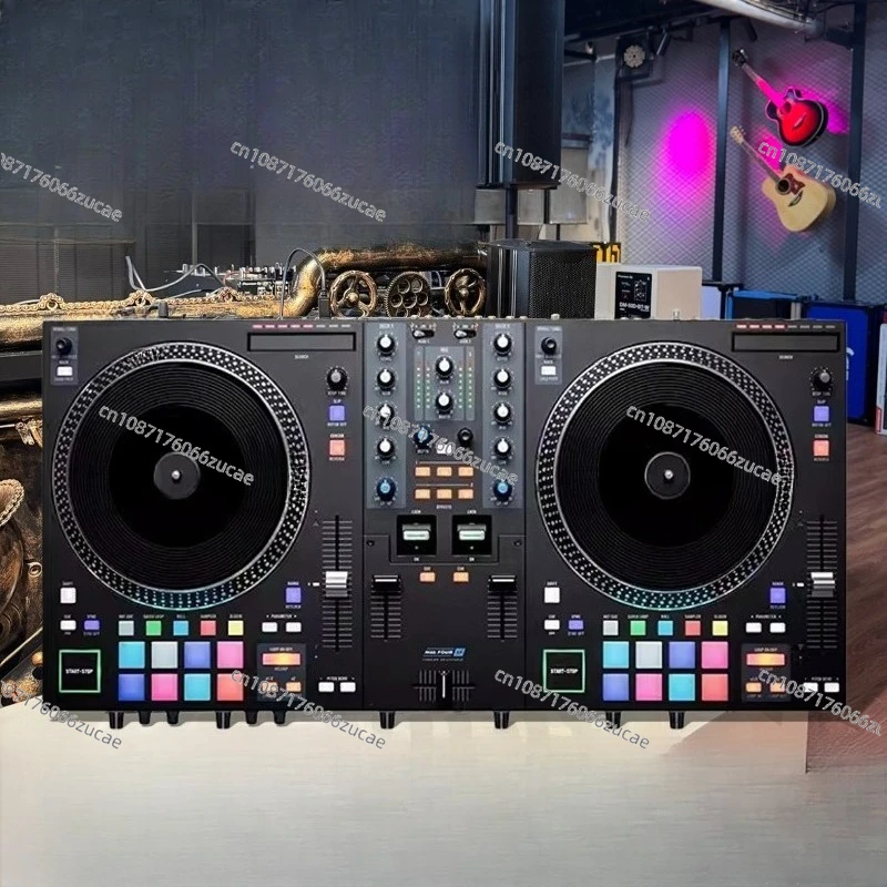 For Electric Turntable, Analog Vinyl Player DJ Controller Built-in ...