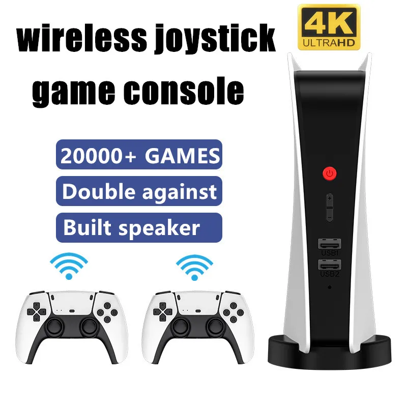 Retro Tv 4k Video Game Box Console Gamebox 20000 Games Wireless ...