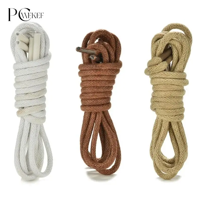 1Pair-Men-Boots-Shoelace-Shoestring-Multi-Color-Length-75-85cm-Waxed ...