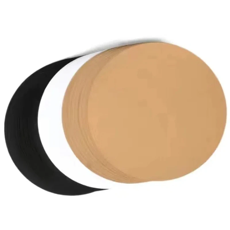 Circular-Cardboard-Thickened-Kraft-Paper-White-Card-Drawing-Paper-250g ...