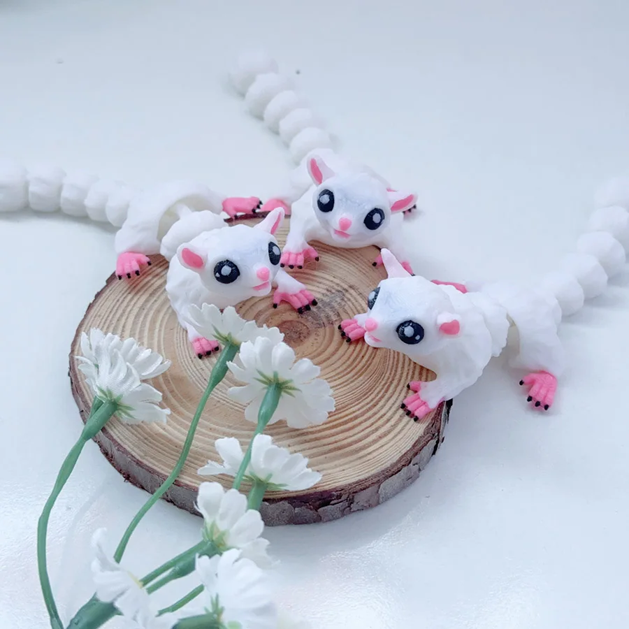 3d Printing Cute Flying Mouse Model With Detachable Plastic Pendant ...