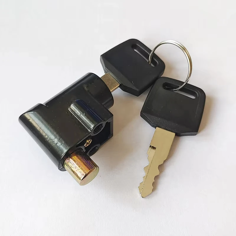 Electric Bicycle E-bike Electric Vehicle Battery Box Lock Front Lock ...