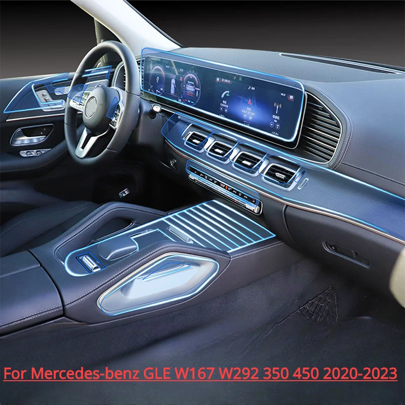 For-Mercedes-Benz-W167-GLE-W292-2020-2023-Car-Interior-Center-console ...