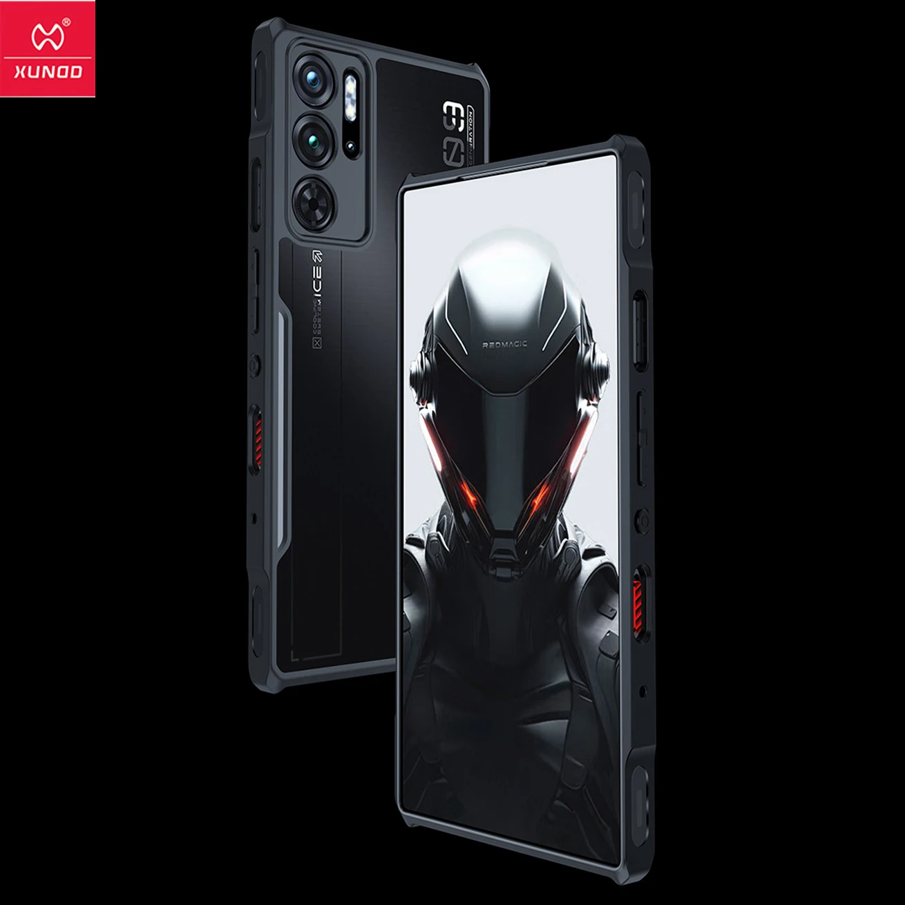 For-ZTE-Nubia-Red-Magic-9-Pro-Case-Xundd-Airbags-Shockproof-Transparent ...