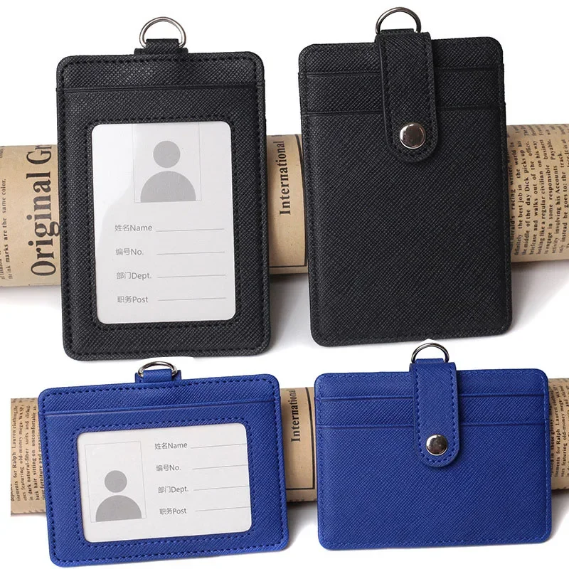Unisex-Mini-ID-Card-Holders-Pu-Leather-Fashion-Thin-Business-Credit ...