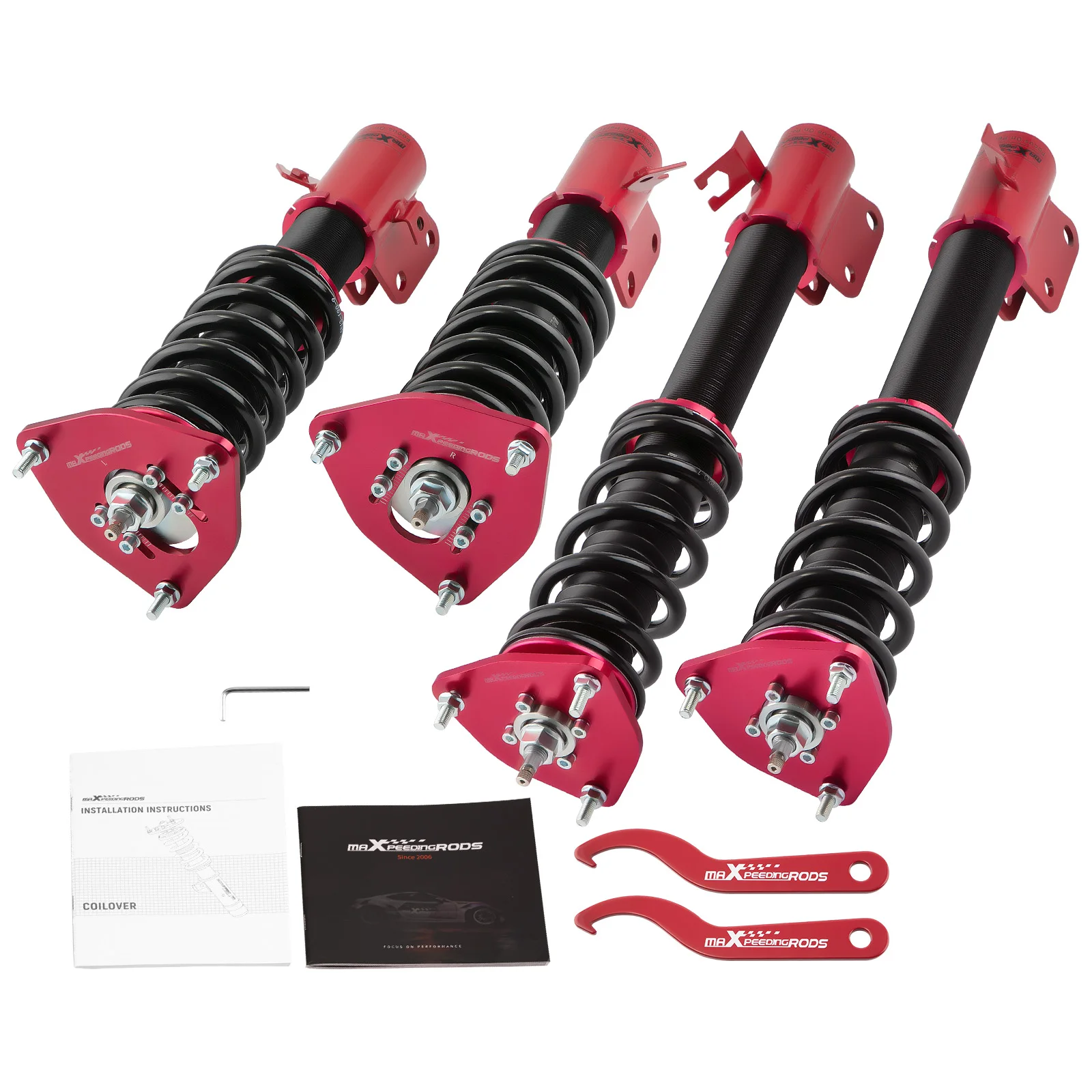 Adjustable-Damper-Height-Coilover-Set-For-Subaru-Impreza-WRX-STI-GDB ...