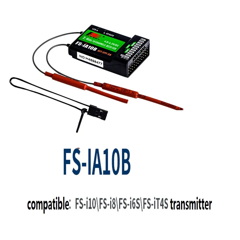 FS Flysky FS-IA10B IA6B 2.4G 10 channel Receiver PPM Output With iBus ...