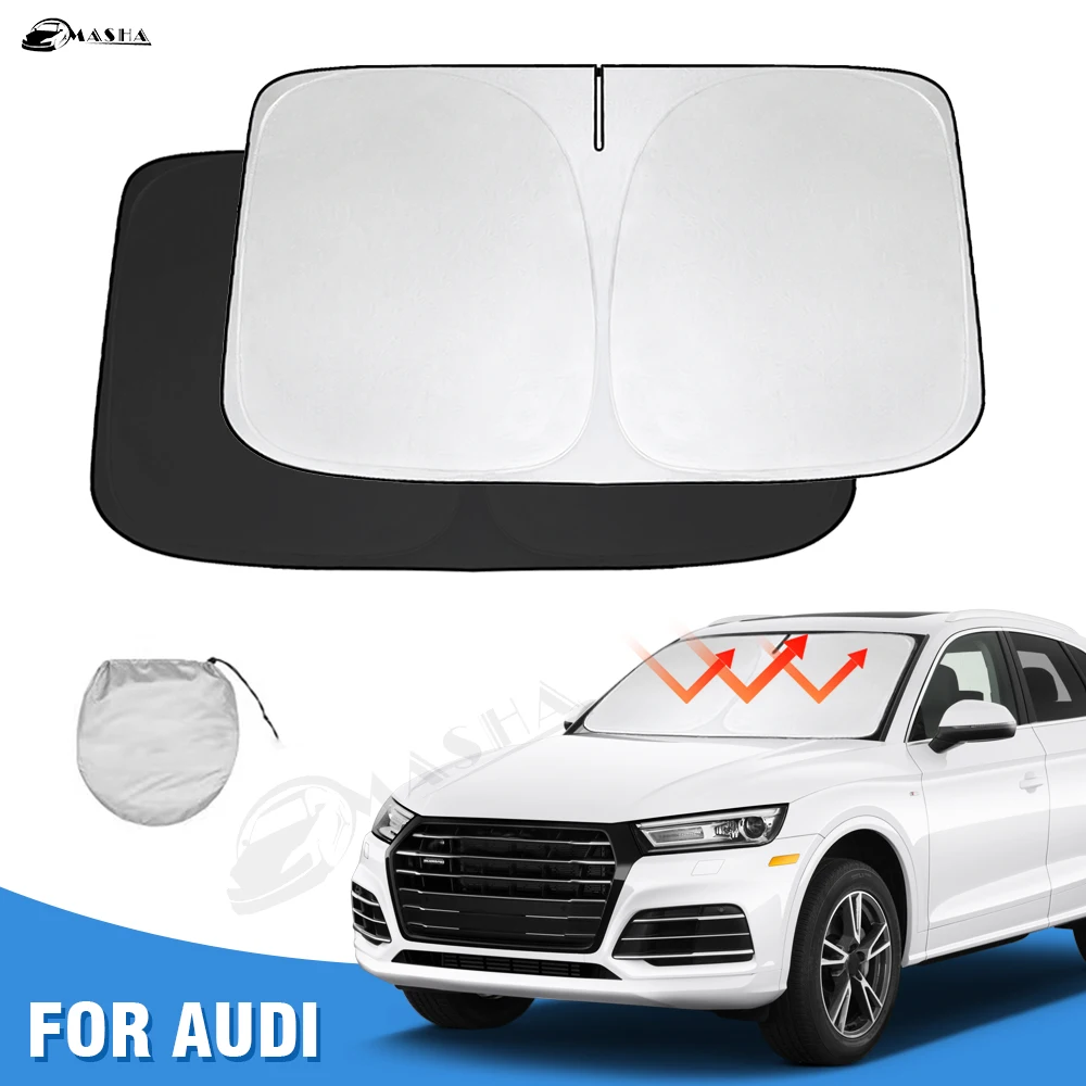 Windshield-Sun-Shade-For-Audi-Q5-2018-2019-2020-2023-Window-Shade-Sun ...
