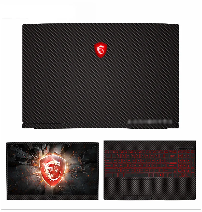 Carbon-Laptop-Sticker-Protector-Cover-for-MSI-GF66-GP76-GE76-GP66-GE66 ...