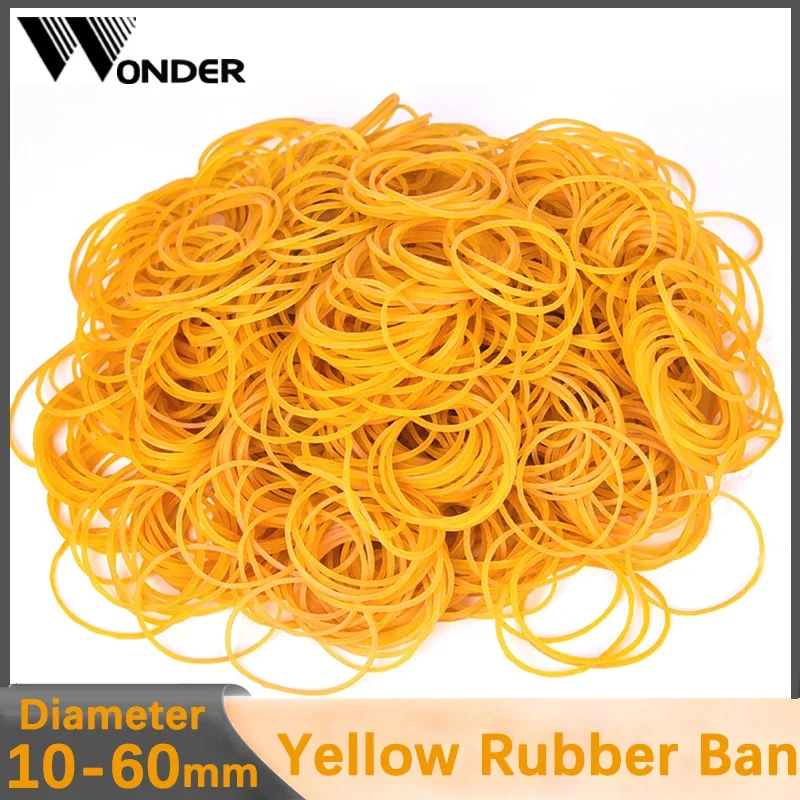 50-400pcs-Yellow-High-Temperature-Resistant-Rubber-Band-Rubber-Band ...