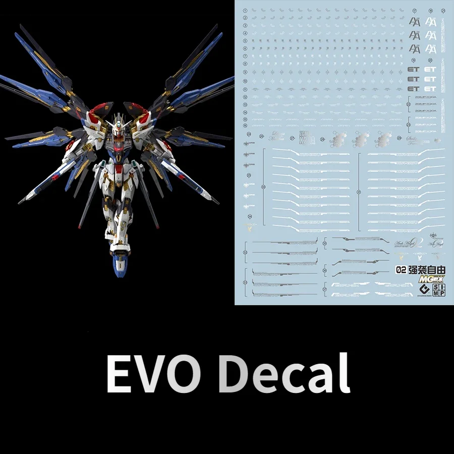 Model-Decal-MGEX-02-for-1-100-MGEX-SEED-Strike-Freedom-Fluorescent ...