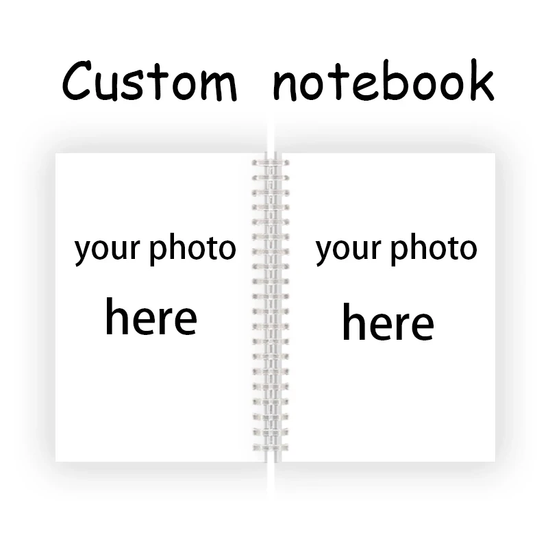 Spiral-Notebook-Custom-Photo-3D-Printing-DIY-Picture-Customize-Note ...