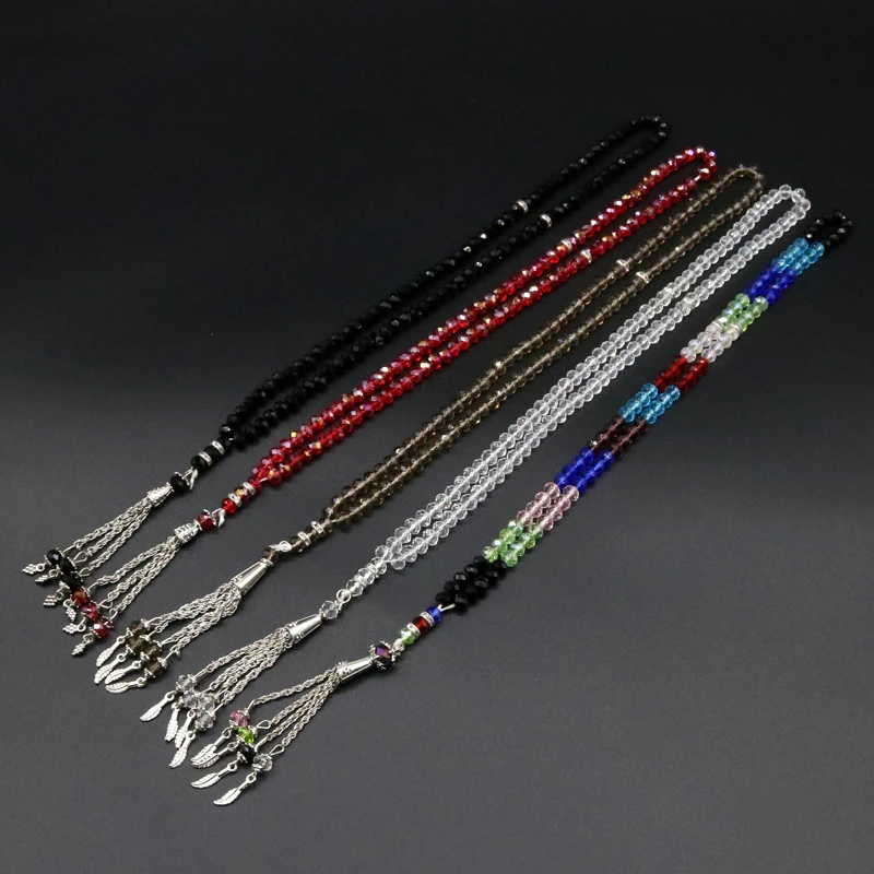 99 Beads Tasbih Bracelet 6mm Beads Islamic Muslim Prayer Jewelry ...