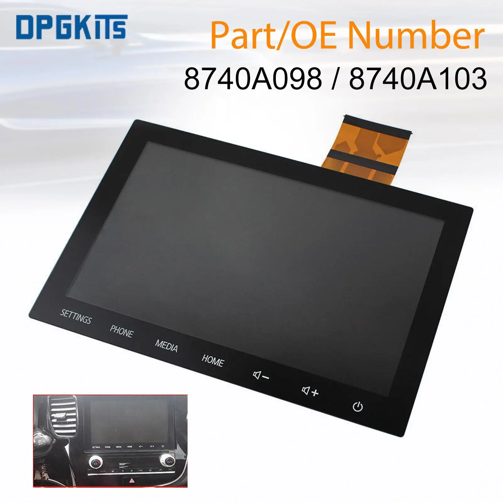8740A098-8740A103-8-Touch-Digitizer-LCD-Screen-Radio-For-2019-2022 ...