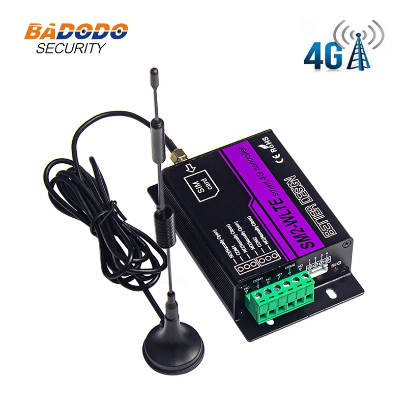 4G LTE GSM SMS Phone APP Web Remote Control 2 Channel Relay Switch ...