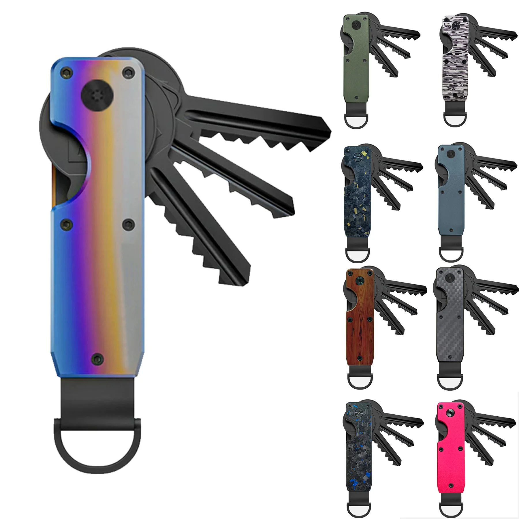 Mens Key Organizer - Compact Metallic Key Holder | Minimalist ...