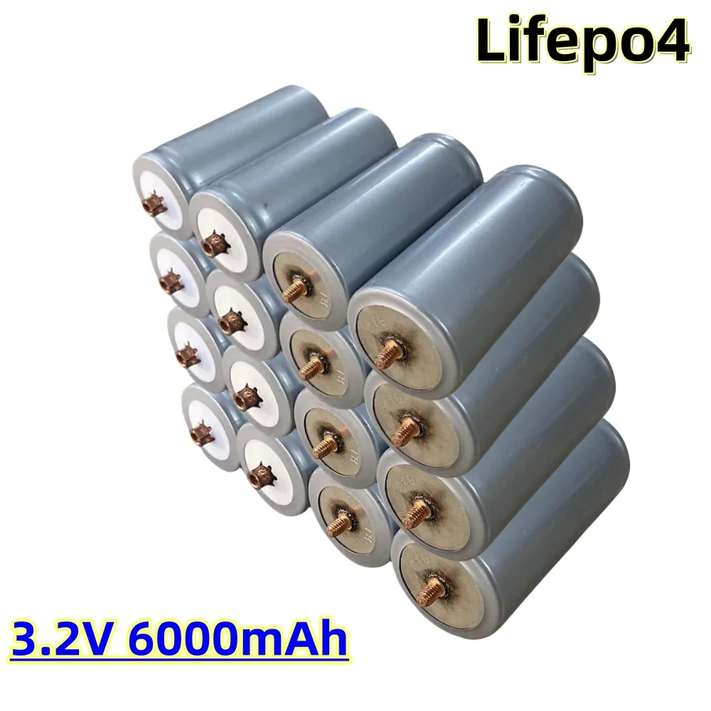 100-Original-32650-6000mAh-3-2V-lifepo4-Rechargeable-Battery ...
