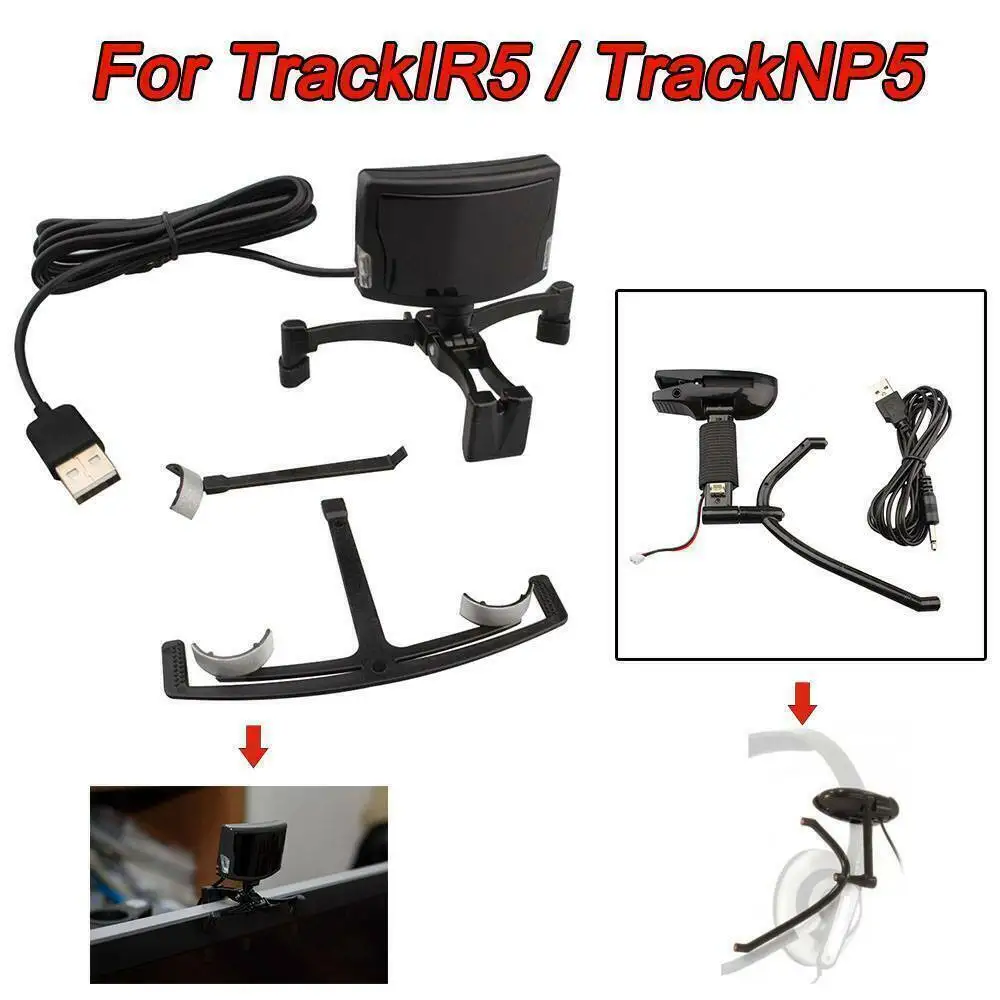 Cabezal-IR-inal-mbrico-para-rastreador-TrackClip-TrackIR-5-Trackir5-PC ...